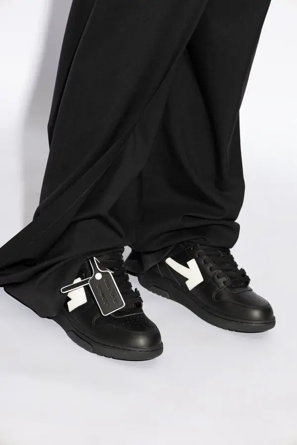 Off-White Out Of Office" Sneakers - Black