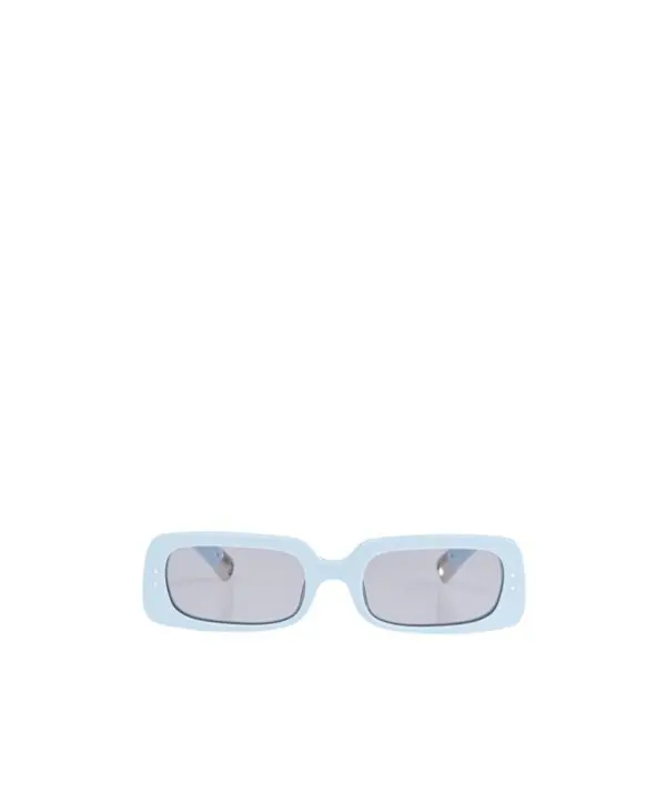 Jacquemus Rectangle Logo Sunglasses - Blue