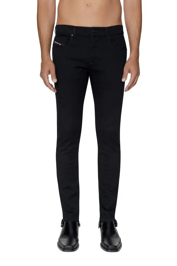 DIESEL® D-strukt Slim-fit Jeans - Black