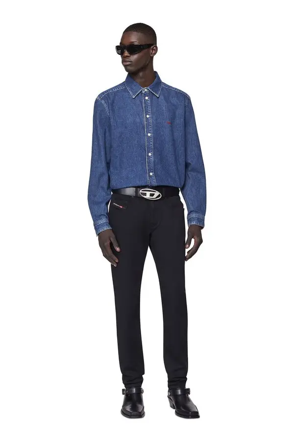 DIESEL® D-strukt Slim-fit Jeans - Black