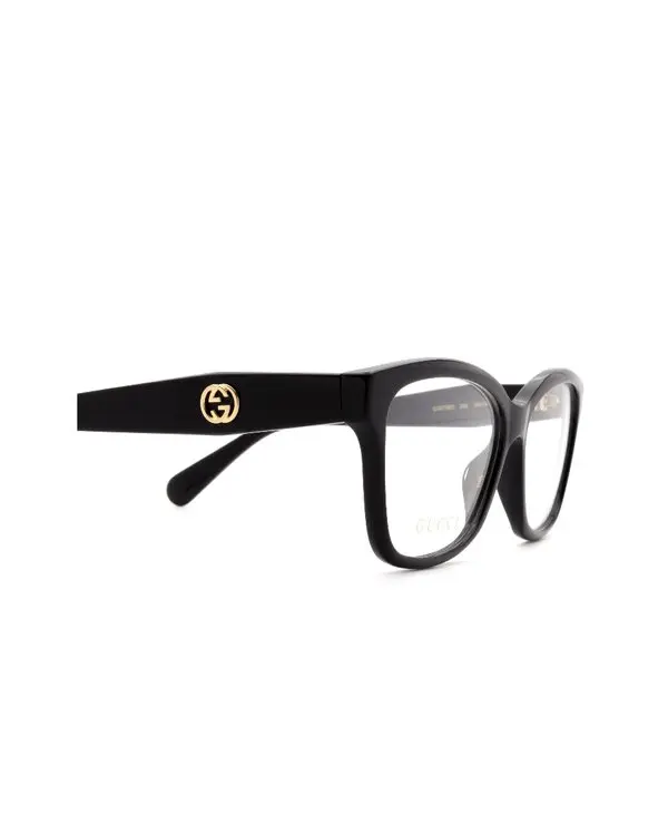 Gucci Square Frame Eyeglasses - Black