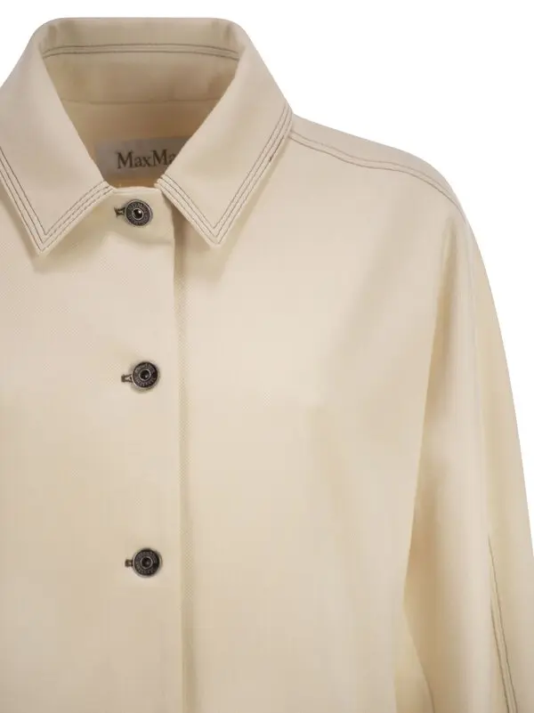 Max Mara Nettare Denim Jacket - Nude