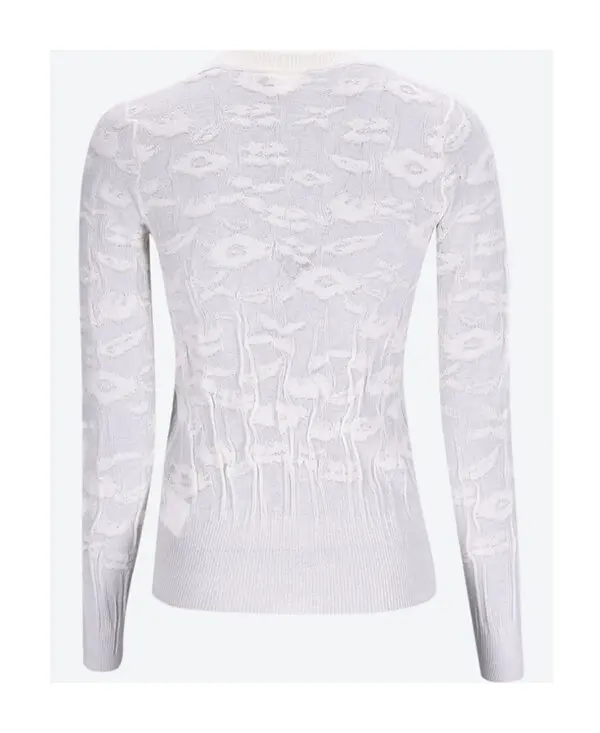 Bottega Veneta Floral Knit Pullover