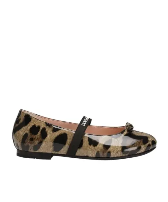 Dolce & Gabbana Leopard-print Ballet Flats - Multi-color