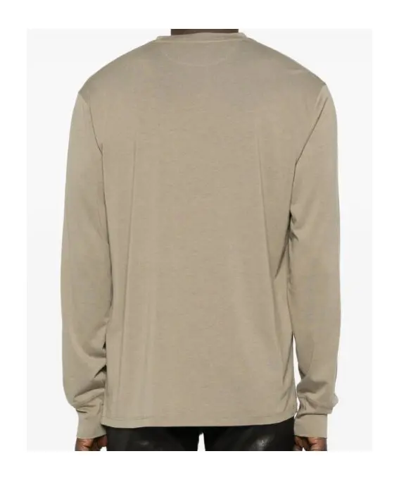 TOM FORD Crewneck Long-sleeved T-shirt - Nude