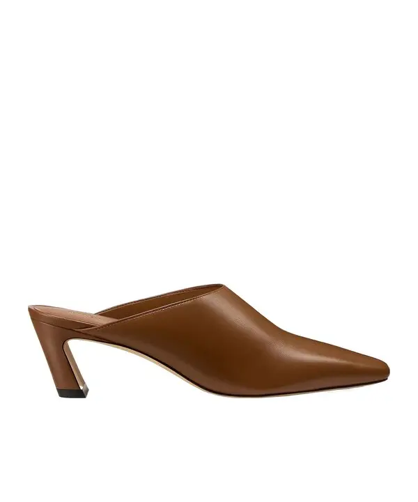 STUART WEITZMAN Stassi Mule 50 High-heeled Sandals - Brown