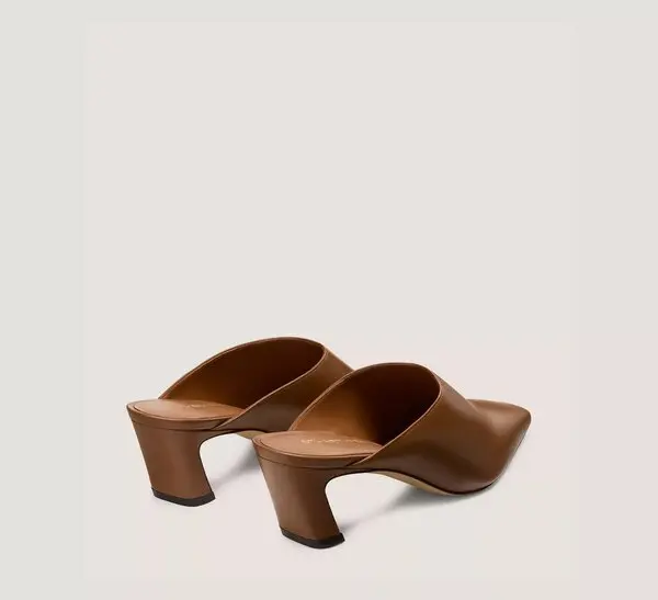 STUART WEITZMAN Stassi Mule 50 High-heeled Sandals - Brown