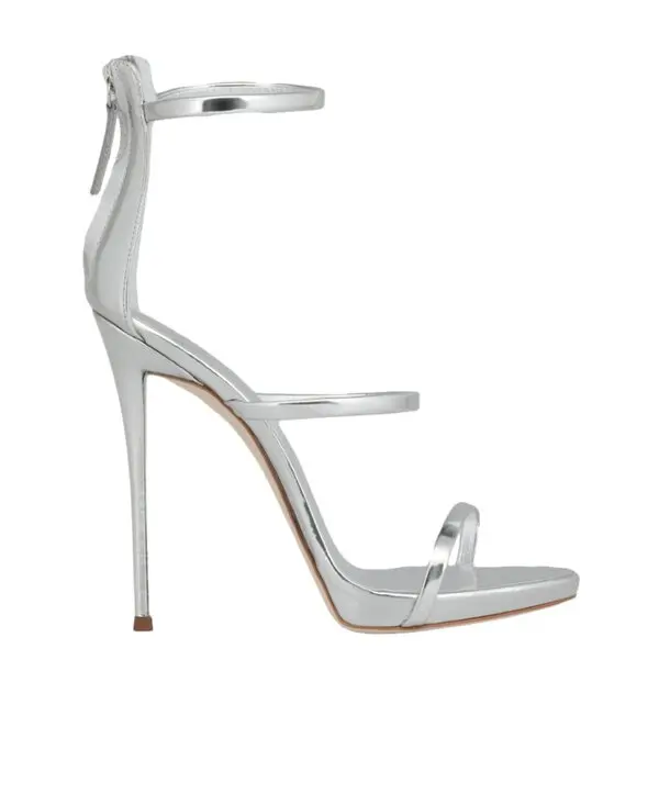 GIUSEPPE ZANOTTI Harmony Silver Sandals