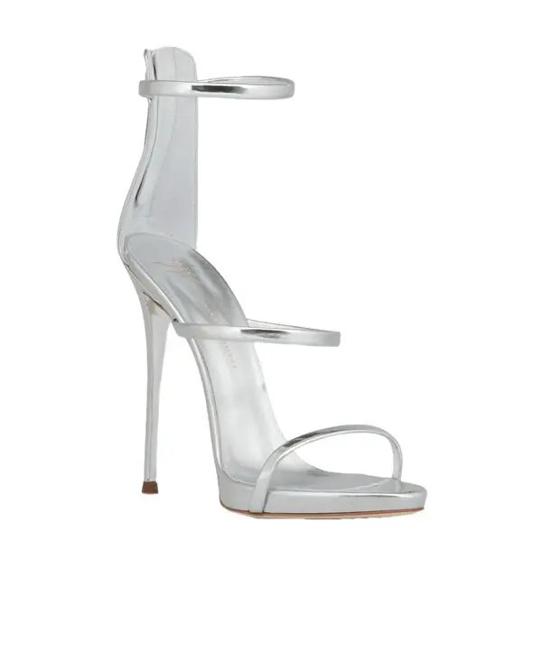 GIUSEPPE ZANOTTI Harmony Silver Sandals