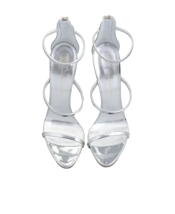 GIUSEPPE ZANOTTI Harmony Silver Sandals