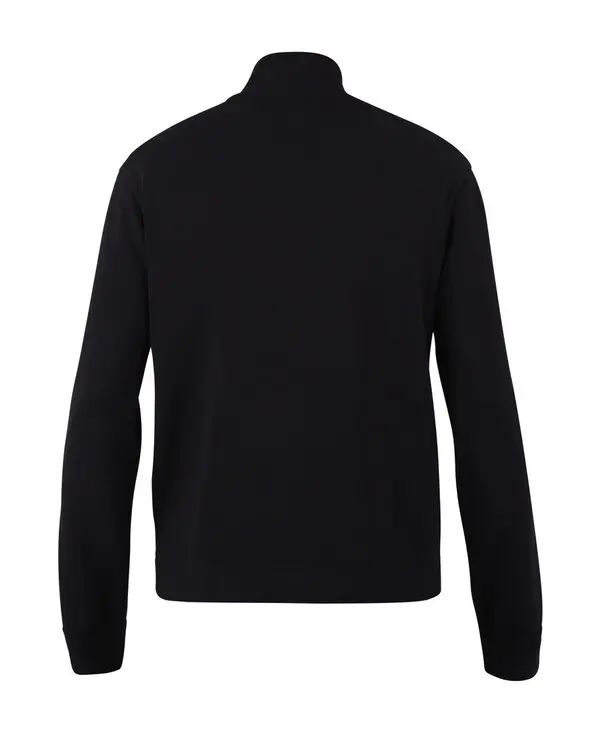 Valentino Garavani Zip-up Sweatshirt With Logo Stripes