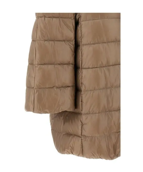 Herno Aminta Down Jacket With Stand Collar - Brown