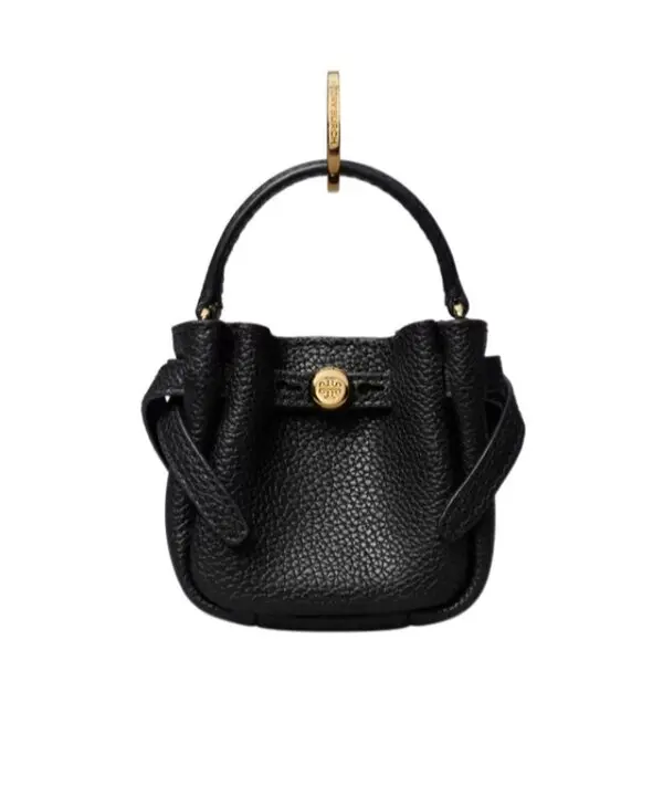 Tory Burch Romy Bucket Bag Charm - Black