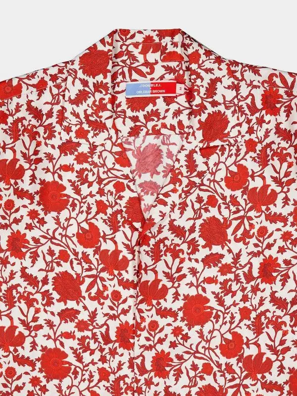 Orlebar Brown X La Doublej Dragonflower Short-sleeved Shirt