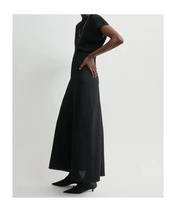 TOTEME Crewneck Dress With Slouched Waist
