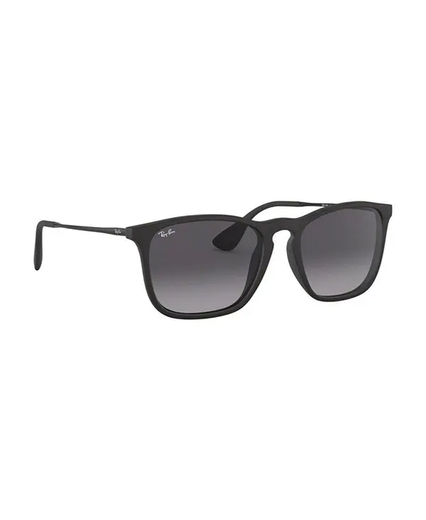 Ray-ban Chris Square Lens Sunglasses - Black