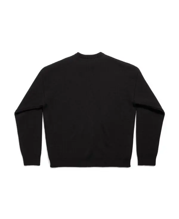 Balenciaga Logo Patch Knitted Jumper