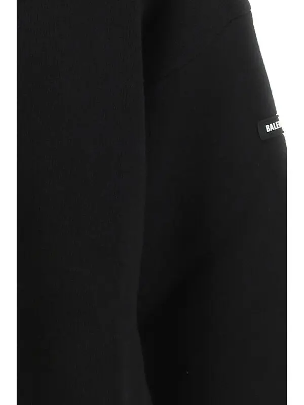Balenciaga Logo Patch Knitted Jumper