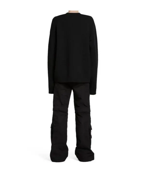 Balenciaga Logo Patch Knitted Jumper