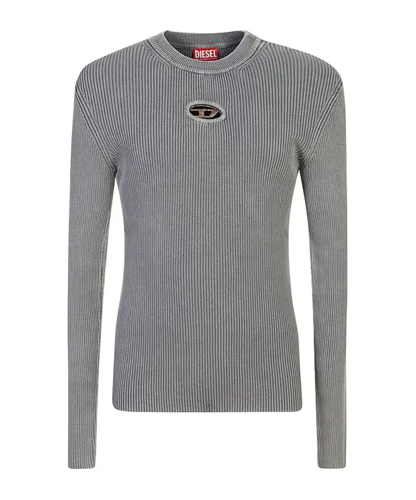 DIESEL® K-darinr Knitted Jumper - Gray