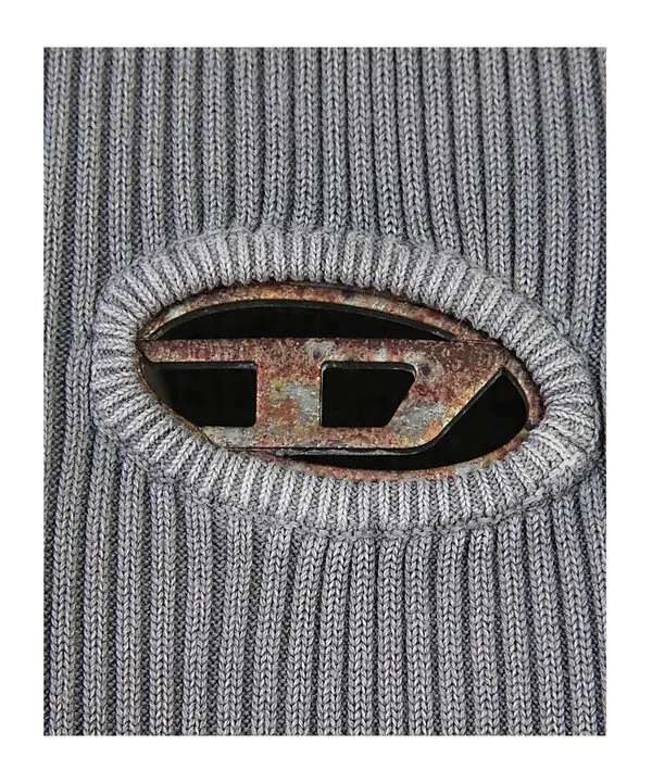 DIESEL® K-darinr Knitted Jumper - Gray