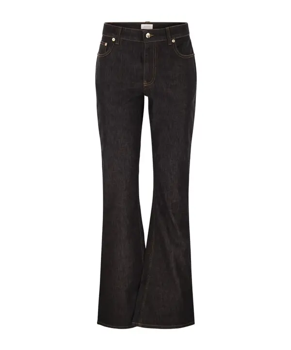 Fabiana Filippi Flared Jeans - Black