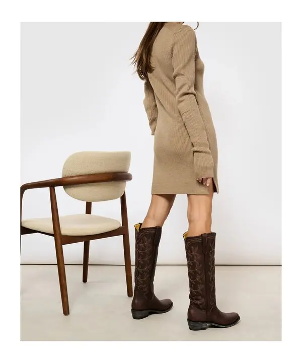 Isabel Marant Étoile Garner Ribbed Mini Dress