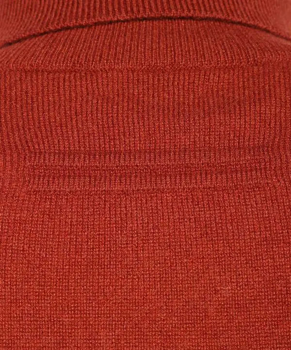 Zegna High-neck Long-sleeve Sweater - Red