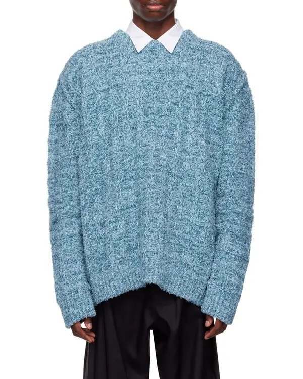 MAISON MARGIELA Ribbed-knit Crew Neck Jumper
