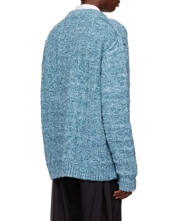 MAISON MARGIELA Ribbed-knit Crew Neck Jumper