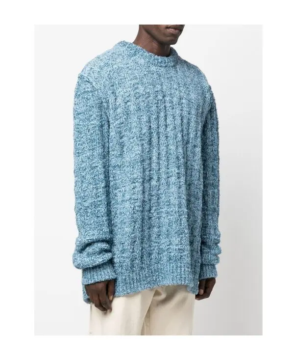 MAISON MARGIELA Ribbed-knit Crew Neck Jumper