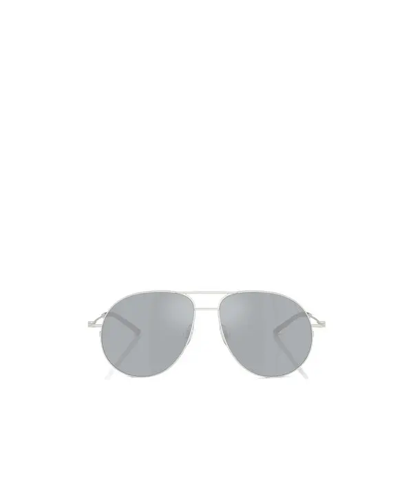 Moncler Aviator Frame Sunglasses - Silver