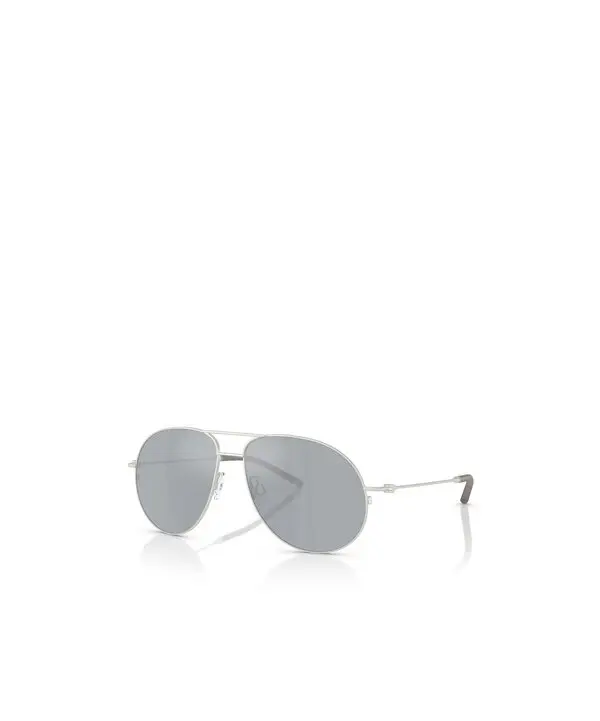 Moncler Aviator Frame Sunglasses - Silver