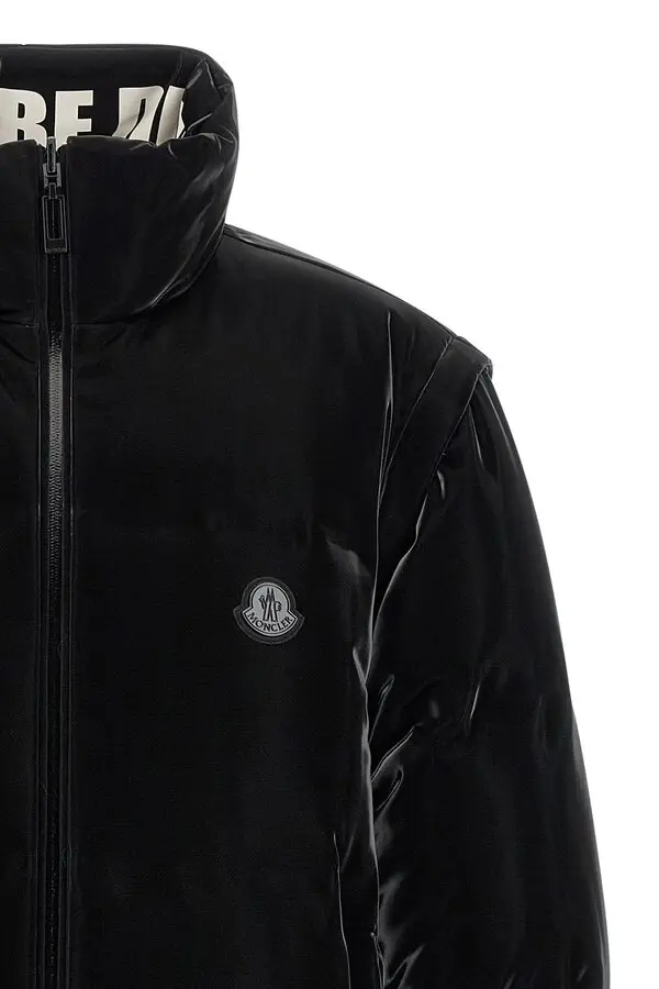 Moncler X A$ap Rocky Throttle Reversible Down Jacket - Dark Gray
