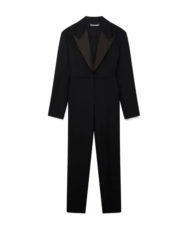 Stella McCartney Tuxedo Jumpsuit - Black