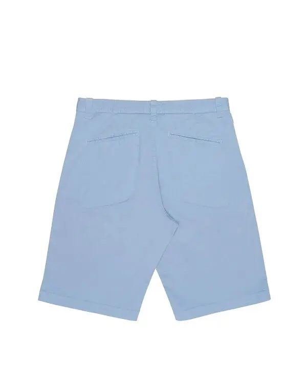 Emporio Armani Logo Detail Shorts - Blue