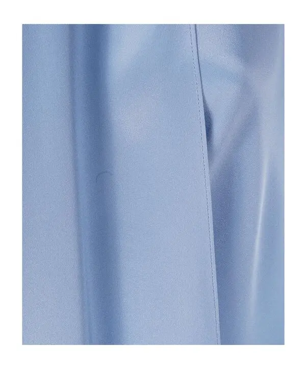 Max Mara Managua Cape Dress - Blue
