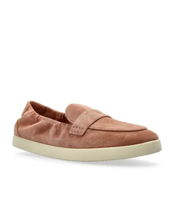 Tory Burch Suede Ballet Sport Loafers - Brown