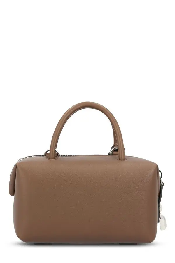 Max Mara Small Top Handle Bag With Detachable Shoulder Strap - Brown