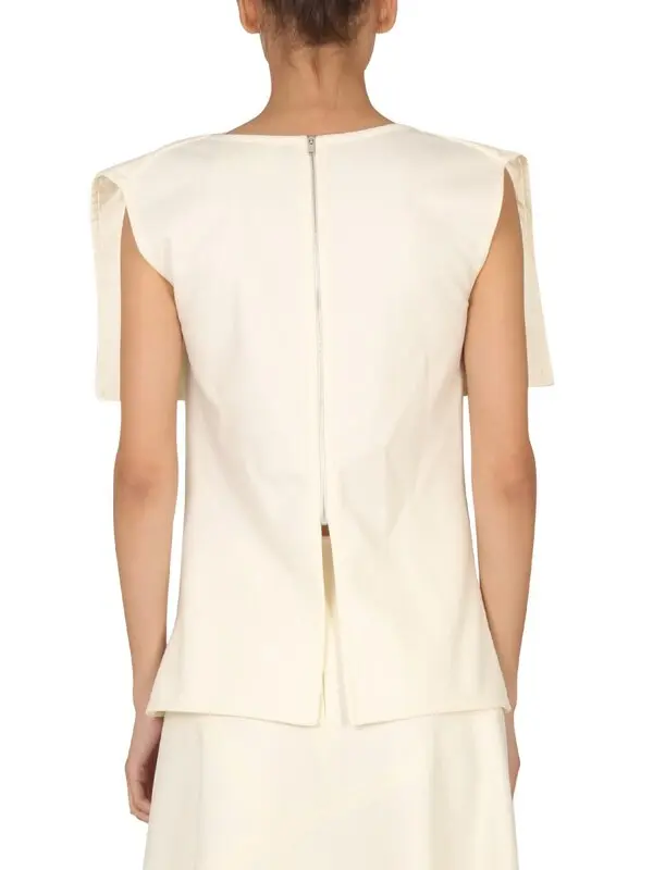 JIL SANDER Sleeveless Zip-up Top