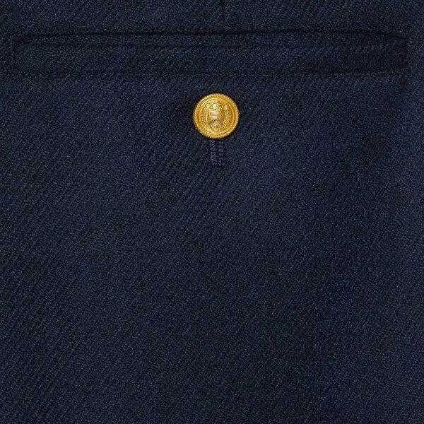Gucci Light Tailored Cashmere Trousers - Blue