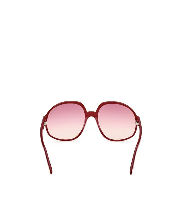 TOM FORD Logo Oval Sunglasses - Pink