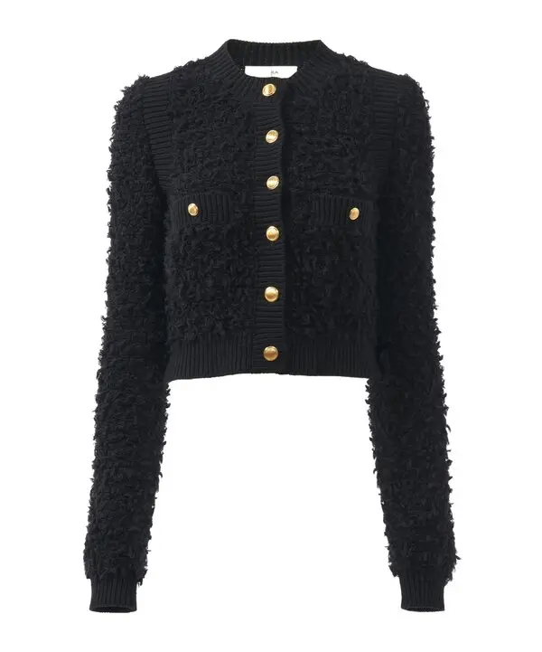Chloé Fitted Cardigan With Gold-toned Buttons