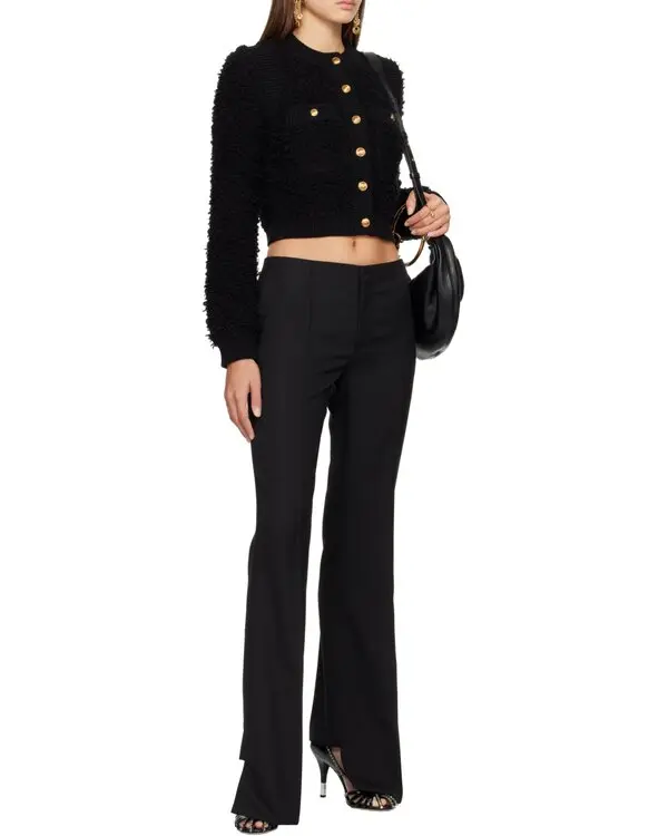Chloé Fitted Cardigan With Gold-toned Buttons