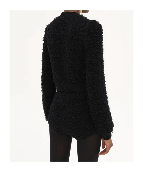 Chloé Fitted Cardigan With Gold-toned Buttons