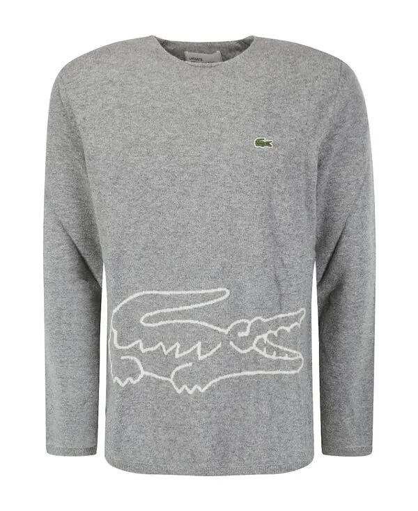 Comme Des Garçons Round Neck Long Sleeve Sweater