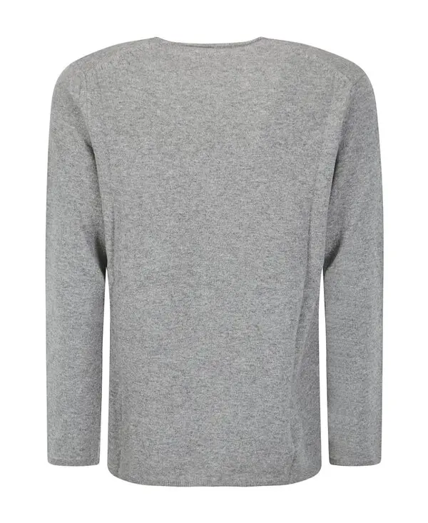 Comme Des Garçons Round Neck Long Sleeve Sweater