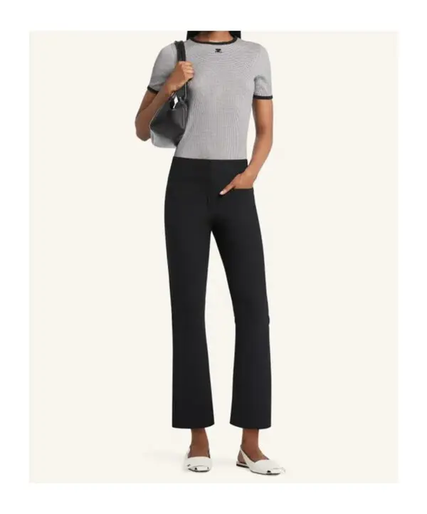 COURREGES Signature Contrast T-shirt