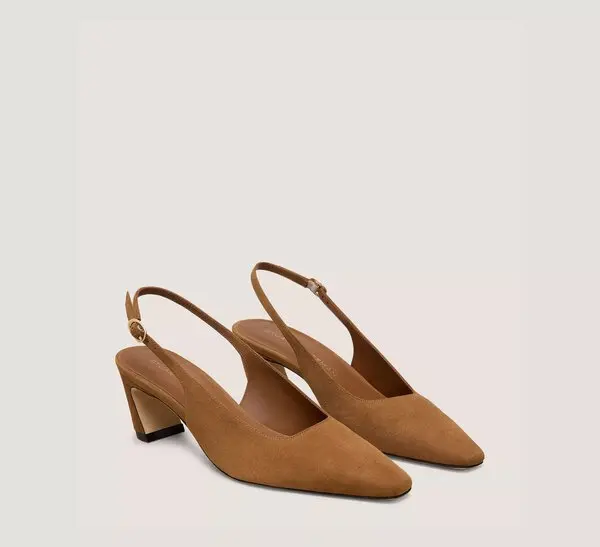 STUART WEITZMAN Stassi Slingback 50 High-heeled Sandals