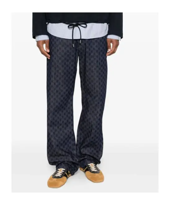 Dries Van Noten Belt Loop Jeans